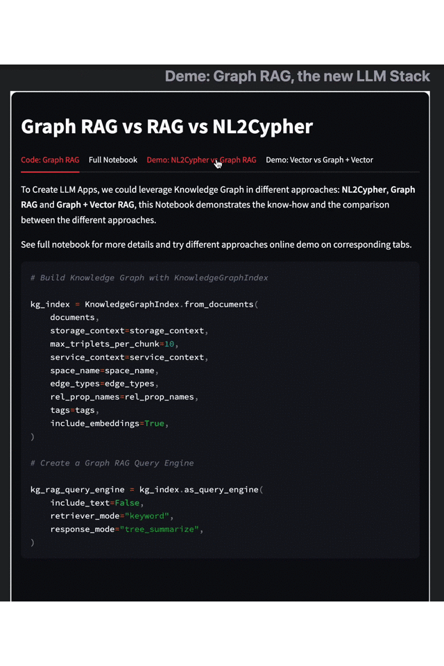 行业首创 ！Graph RAG：基于知识图谱的检索增强技术与优势对比（附 Demo）